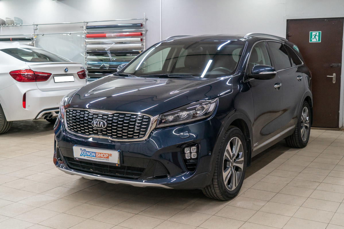Устранение запотевания фары Киа Соренто Прайм (KIA Sorento Prime) 2019 ...